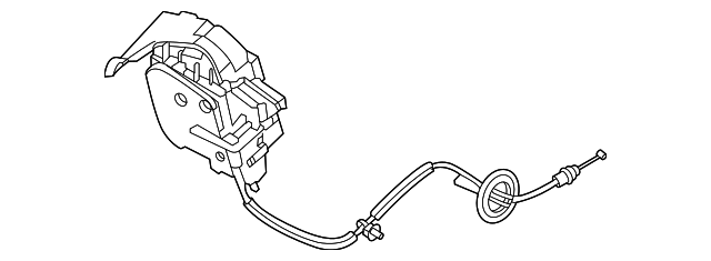LJ8Z-5826413-H - 2021-2024 Ford Mustang Mach-E - Latch | Sunrise Ford Parts