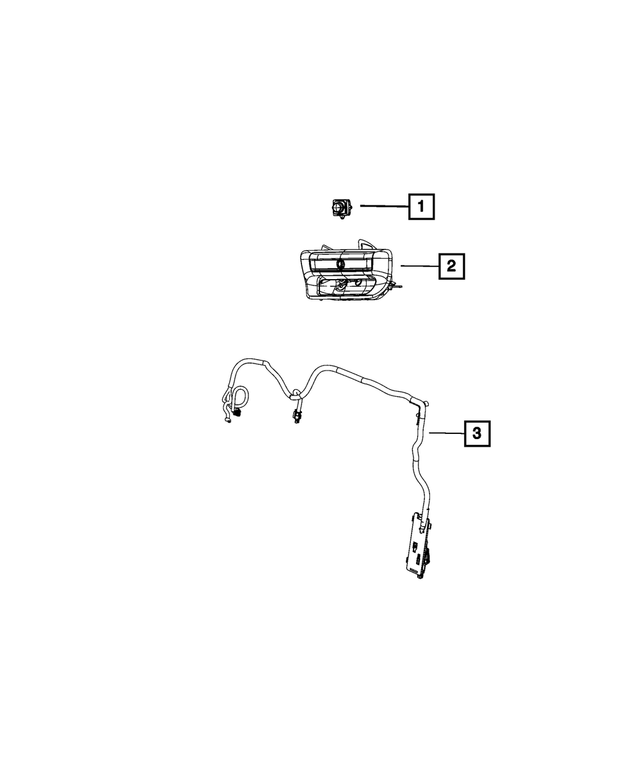 2019-2020 Ram Jumper Wiring 68396016AB | My Mopar Parts