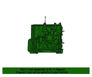 2001-2005 Chrysler PT Cruiser Fan 5017407ab | TascaParts.com