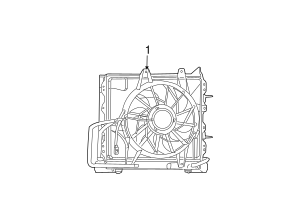 2001-2005 Chrysler PT Cruiser Fan 5017407ab | TascaParts.com