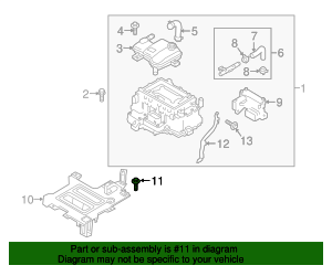 11254-08256B - Headlamp Assembly Bolt 2010-2025 Kia | Kia.Parts Store