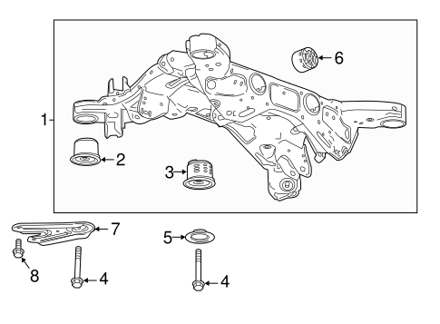 Rear Suspension for 2017 Buick LaCrosse | TascaParts.com