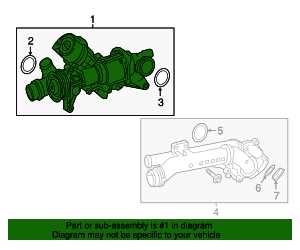 274-200-10-00 - Water Pump 2016-2023 Mercedes-Benz Metris | Mercedes ...