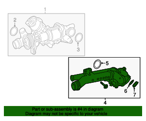 274-200-33-00 - Thermostat Unit 2016-2023 Mercedes-Benz Metris ...