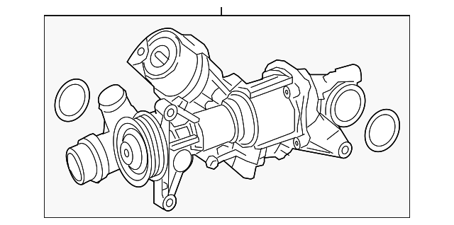 274-200-10-00 - Water Pump 2016-2023 Mercedes-Benz Metris | Mercedes ...