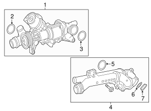 274-200-10-00 - Water Pump 2016-2023 Mercedes-Benz Metris | Mercedes ...
