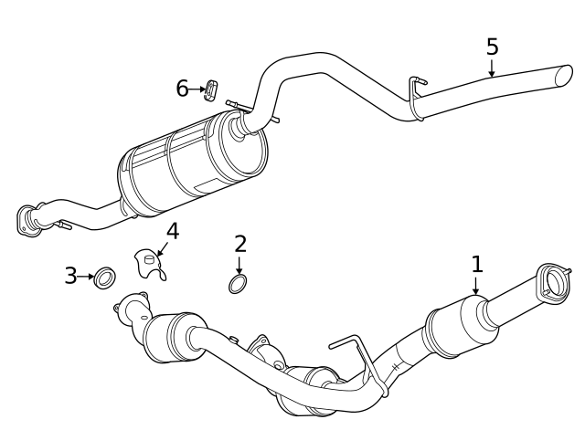2020-2022 GM Three-Way Catalytic Converter 84653314 | GMPartsDirect.com