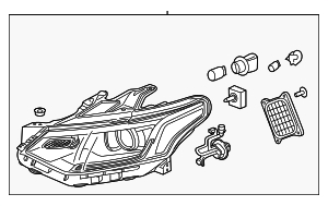 84887857 - Driver Side Headlamp 2018-2021 Chevrolet Traverse | GM ...