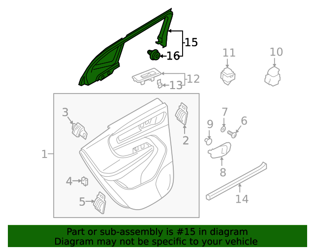 31455060 - Window Trim - 2019 2020 Volvo XC40 | Volvo OEM Parts Direct