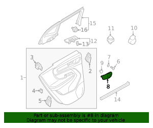 2019-2020 Volvo XC40 Handle, Inside - Driver's Side (LH) 31407693 ...