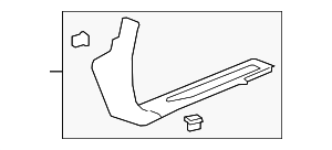 2019-2024 Chevrolet Front Sill Plate 84874306 GM | GMPartsDirect.com