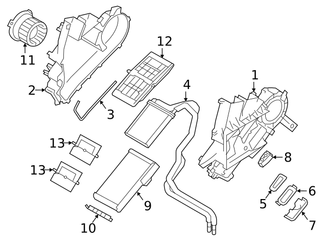 72162XC01A - Shutter - 2019-2021 Subaru Ascent | World OEM Parts Subaru