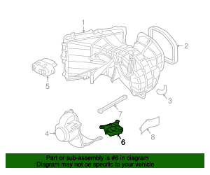 2004-2010 Volkswagen Touareg Adjust Motor 7L0-907-511-AQ | VW Parts Center