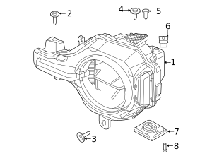 Lamp Assembly M2DZ-13008-E | QuirkParts