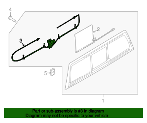 2015-2024 Ford Window Motor FL3Z-2523394-A | OEM Parts Online
