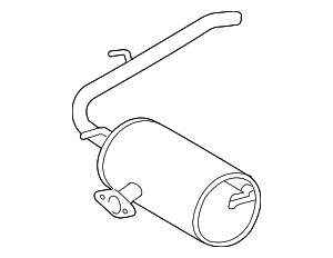 2011-2016 Toyota Sienna Muffler & Tail Pipe 17430-0P260 | Toyota Parts ...