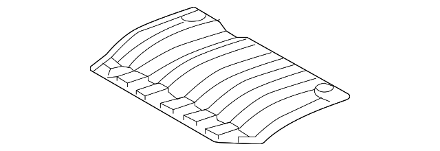 2004-2020 Toyota Sienna Rear Shield 58327-08020 | Toyota Parts Center