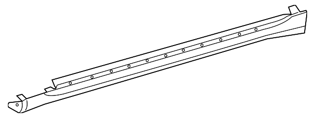 2010-2011 Lexus Rocker Panel Guard 75852-53030-C0 | OEM Parts Online