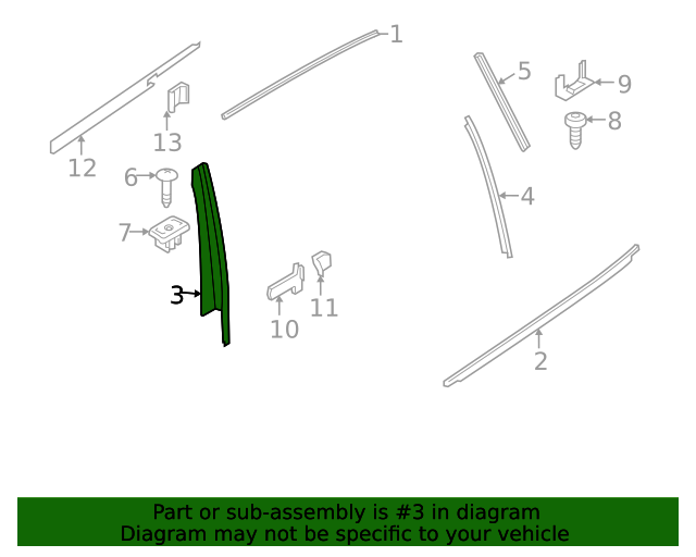 51-35-7-437-790 - Applique Panel - 2020-2023 BMW X6 | BMW Parts Exchange