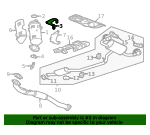 2018-2021 GM Catalytic Converter Brace Bracket 12672001 | GMPartsDirect.com
