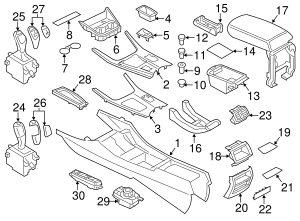 51169216673 - Armrest 2011-2018 BMW | AutoNationParts.com