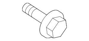 1993-2020 Mazda Fender Bolt 9072-00-612 | TascaParts.com