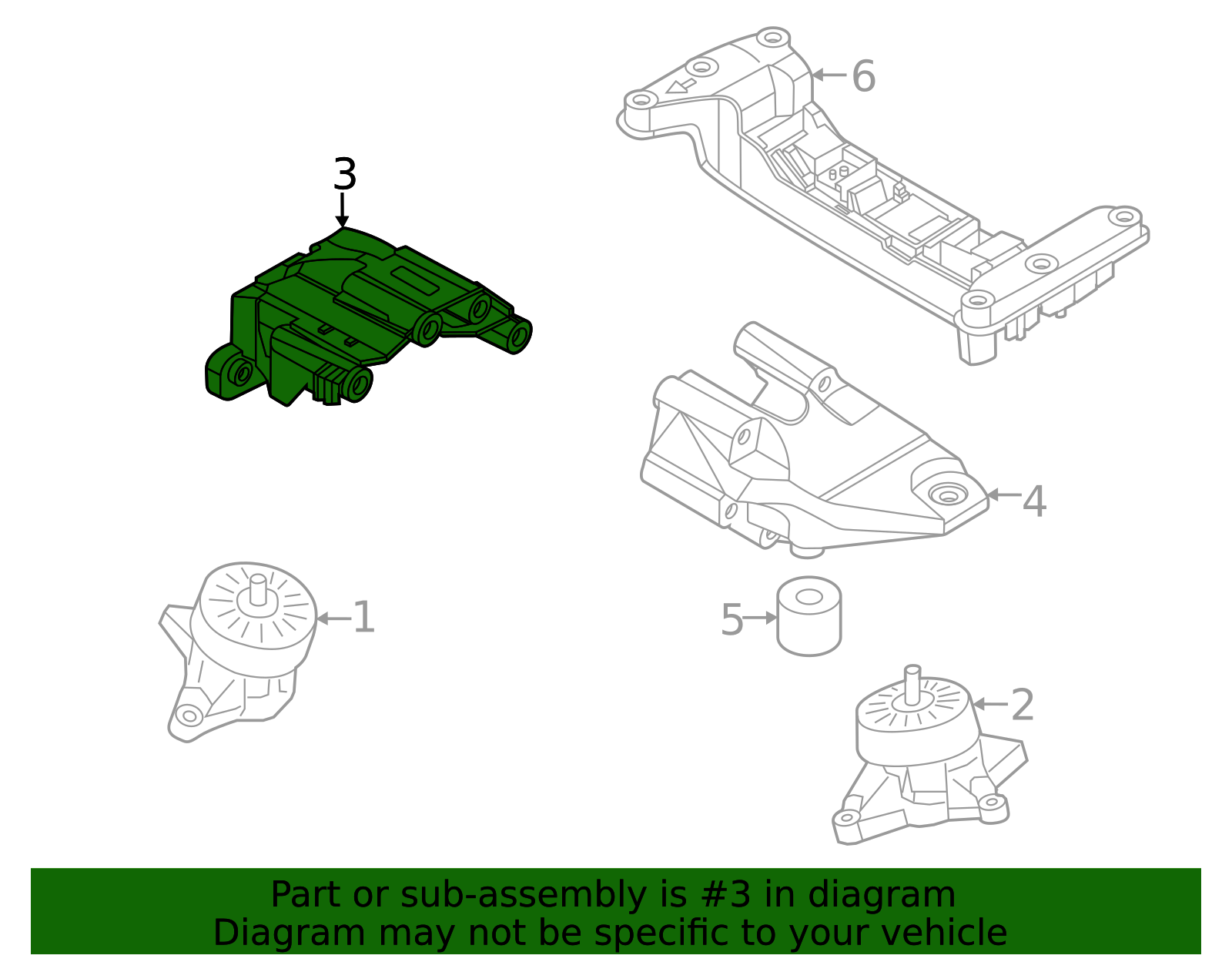 21825-T6250 - High-Quality Bracket Engine Support Right-hand for 2021 ...