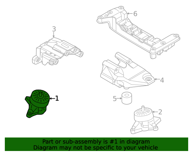 Genuine Bracket Assembly Engine Mtg Right-hand for 2021-2024 Genesis ...
