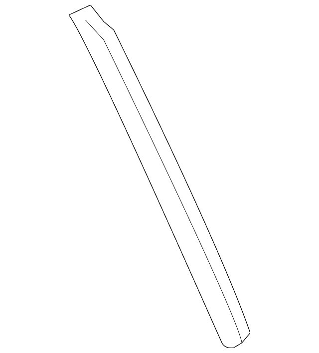 75573-60080 - Side Molding - 2008-2011 2013-2015 Lexus LX570 | My L Parts