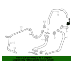 2010-2016 GM Turbocharger Coolant Feed and Return Pipe Gasket 97373522 ...