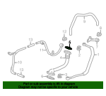 2010-2016 GM Turbocharger Oil Return Pipe Gasket 12637217 GM ...