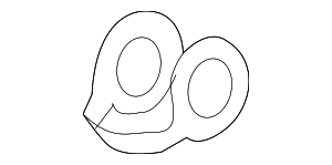 2010-2016 GM Turbocharger Coolant Feed and Return Pipe Gasket 97373522 ...