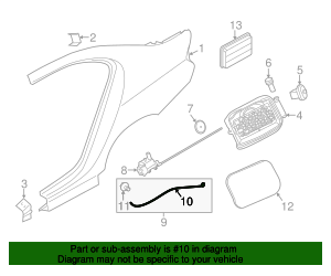51258234140 - 1999-2017 BMW Pull Strap (51-25-8-234-140) | BMW of South ...