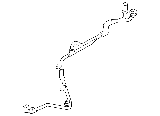 2017-2019 Jaguar Vacuum Hose JDE36766 | Express Jaguar Parts