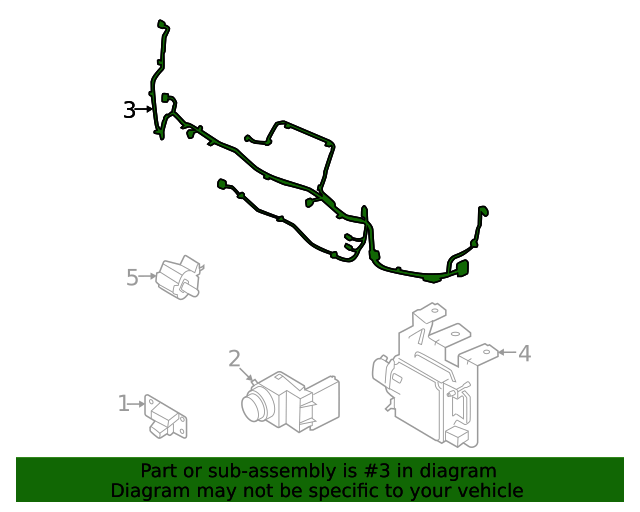 2022-2024 Hyundai Tucson Sensor Harness 91890-CW020 | OEM Parts Online