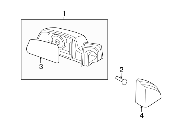 2006-2011 Kia Mirror Glass - Driver's Side (LH) 87611-1G100 ...
