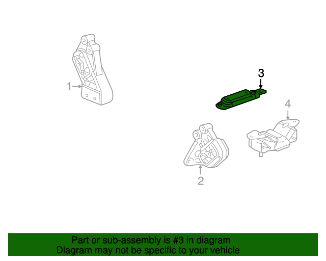 52021103AA - Bracket - 2003-2005 Dodge | Mopar Parts Canada