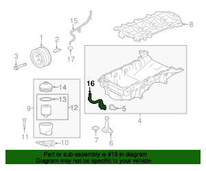 AJ813083 - Engine Oil Dipstick Tube 2014-2024 Jaguar | AutoNation Parts