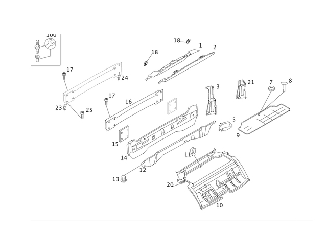 0001558V011000000 - Cms Rear 2008-2019 Smart | Mercedes-Benz USA Parts