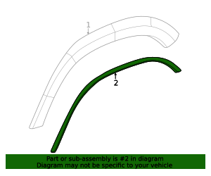 166-884-67-22 - Flare - 2013-2019 Mercedes-Benz | World Mercedes-Benz Parts