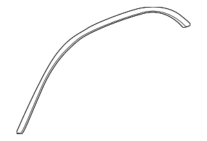 2012-2019 Mercedes-Benz Wheel Arch Cover 166-884-68-22 | Mercedes-Benz ...