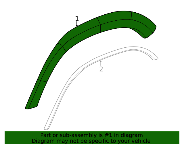 2013-2019 Mercedes-Benz Flare 166-884-66-22-9999 | Buy Mercedes Parts Now