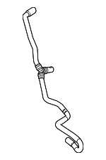 2013-2018 Ford Focus Engine Coolant Overflow Hose CV6Z-8075-X ...