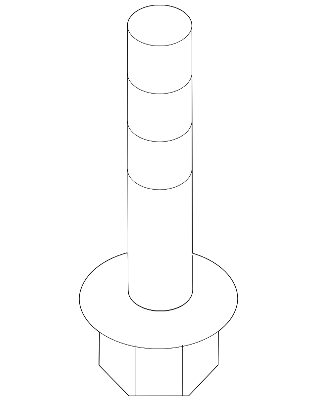 2018-2021 Nissan Engine Cradle Bolt 54459-1HH1B | TascaParts.com