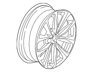 36116880047 - 2018-2021 BMW X3 Wheel, Alloy (36-11-6-880-047) | BMW of ...