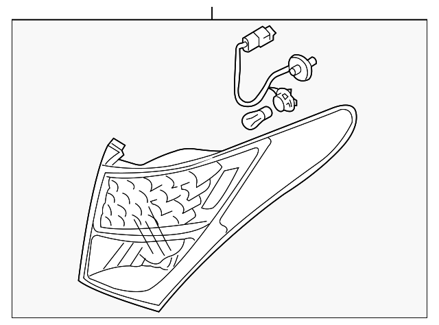 2007-2012 Hyundai Veracruz Tail Lamp Assembly 92402-3J150 | OEM Parts ...