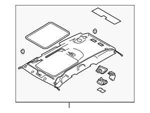 2008-2009 Subaru Outback Headliner 94411AG63AOR | QuirkParts