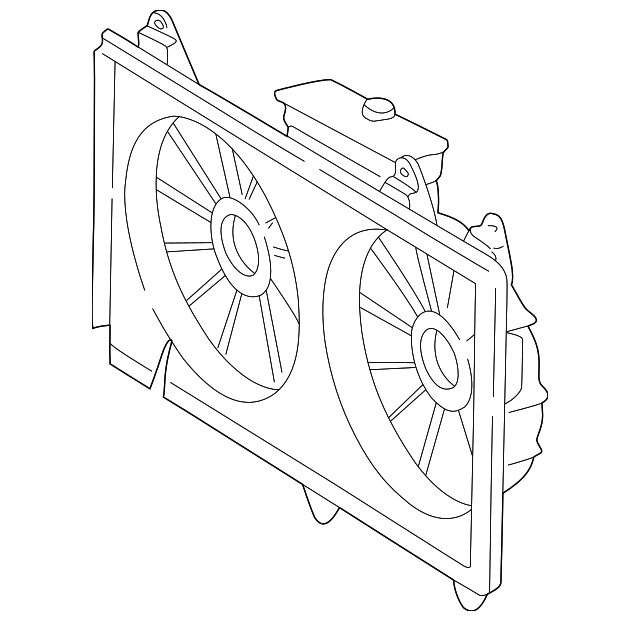 16711-50110 - Shroud Assembly 2001-2006 Lexus LS430 | Lexus Parts Outlet