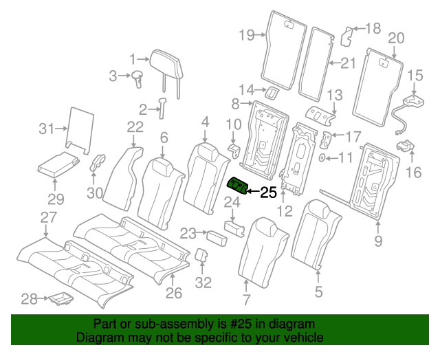 Genuine BMW 52-20-7-348-888 | Upper Cover | FREE Shipping on Most ...