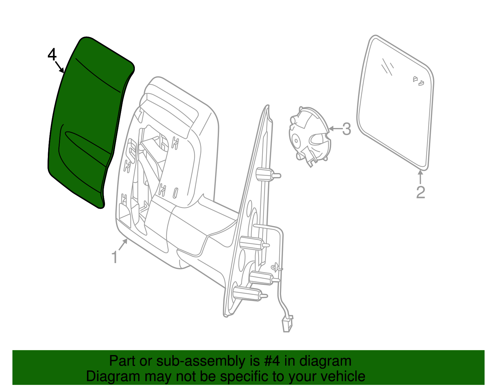 2012-2021 Nissan Mirror Cover 96373-1PA1E | Hoffman Nissan Parts